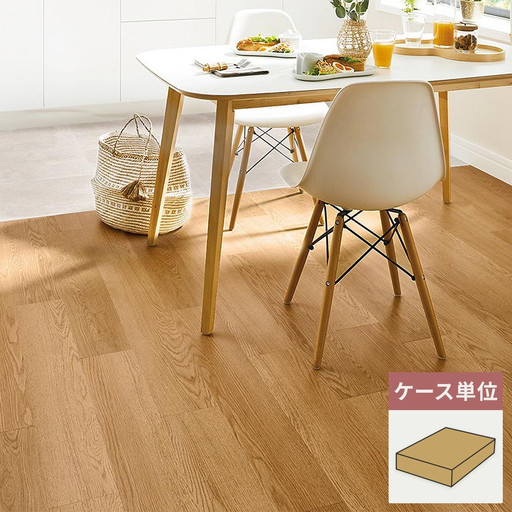 フロアタイル サンゲツ ウッド スピンオーク 【1ケース(24枚入)単位で販売】 WD-2033-W | 壁紙屋本舗 公式