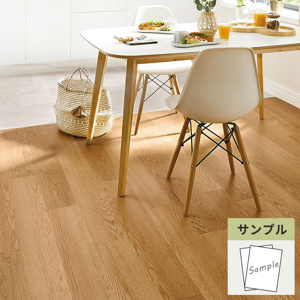 【サンプル】 フロアタイル サンゲツ ウッド スピンオーク WD-2033-W | 壁紙屋本舗 公式